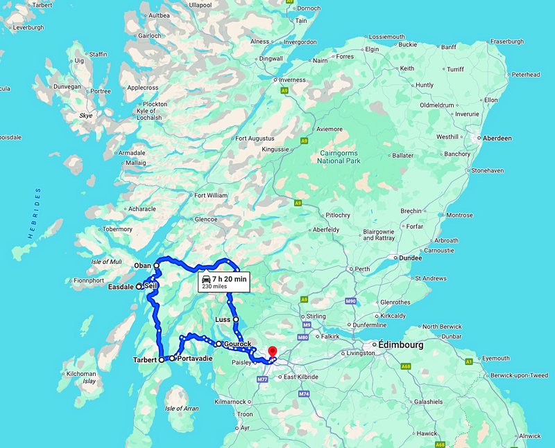 Road trip de 5 jours dans l'ouest écossais
